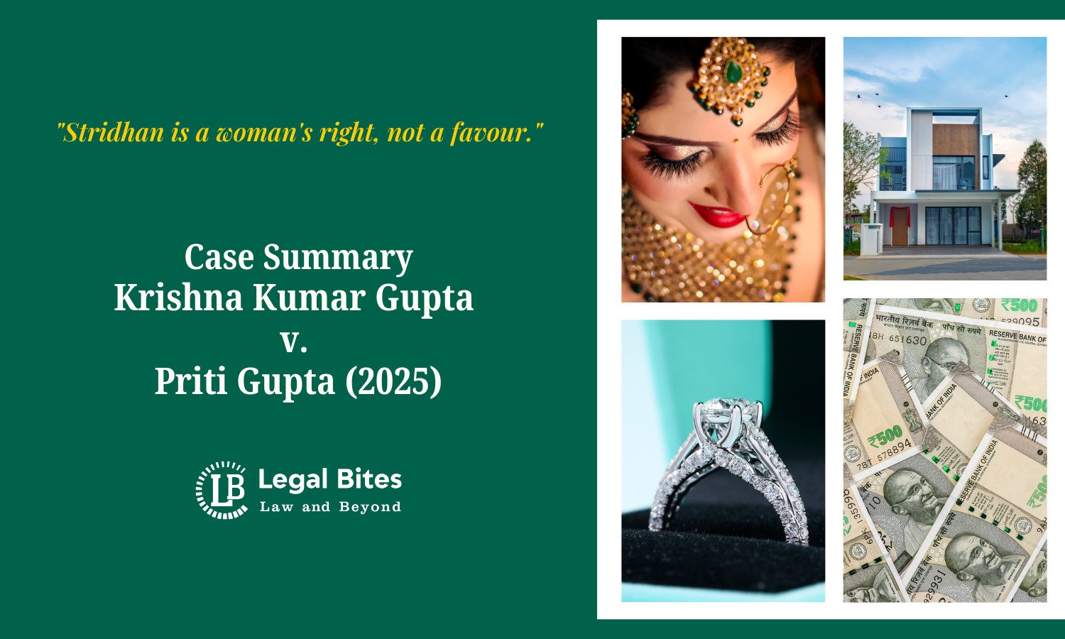 Case Summary: Krishna Kumar Gupta v. Priti Gupta (2025) - airrlaw.com